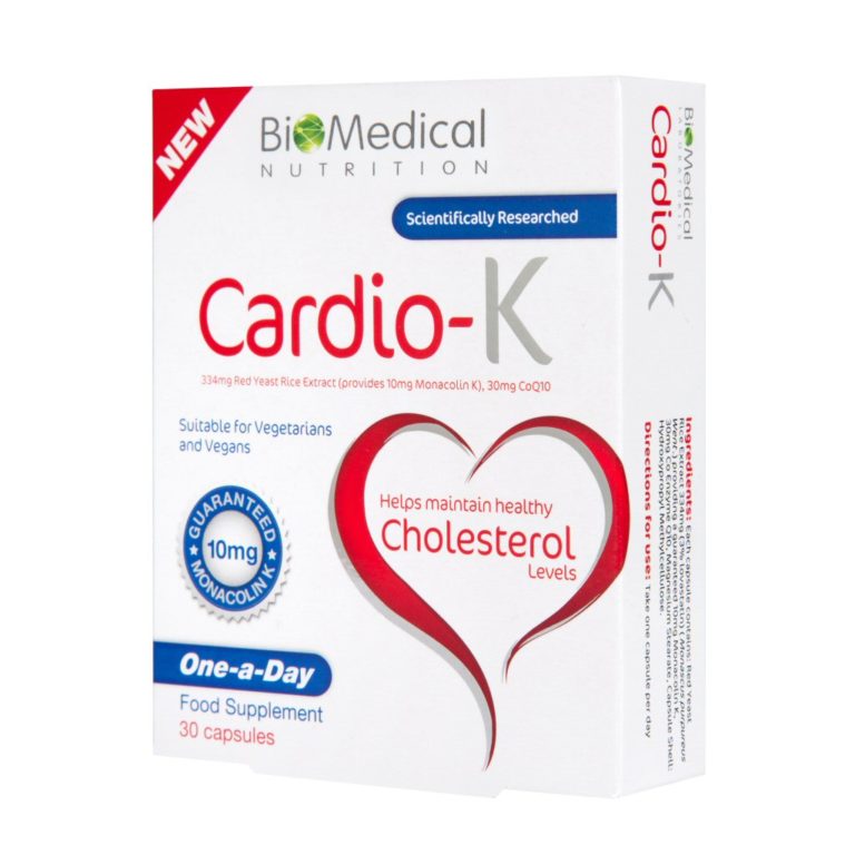 CARDIO-K + Cholesterol Management made easy! (New Smaller Capsule Size ...